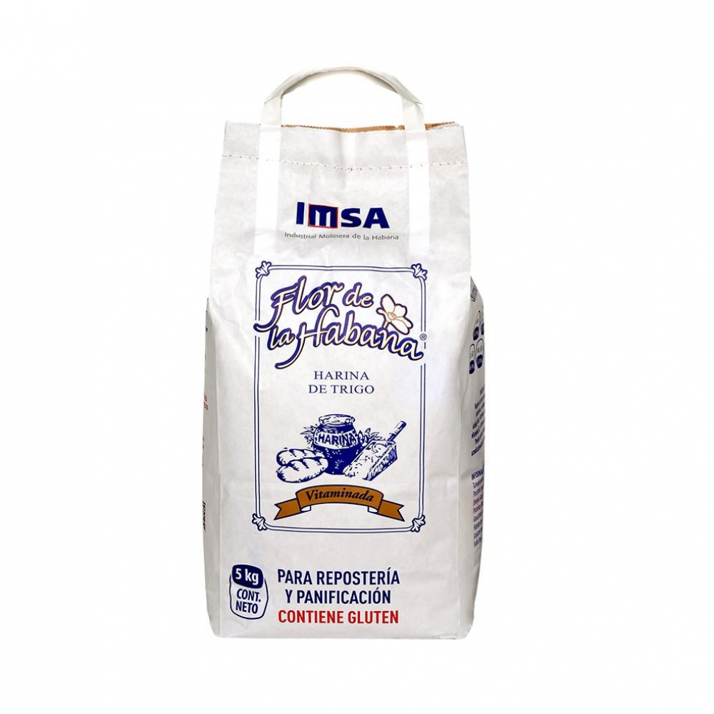 Harina de trigo Flor de la Habana (5 kg / 11 lb) | Supermarket 23 es ... Harina de trigo Flor de la Habana (5 kg / 11 lb) | Supermarket 23 es ...